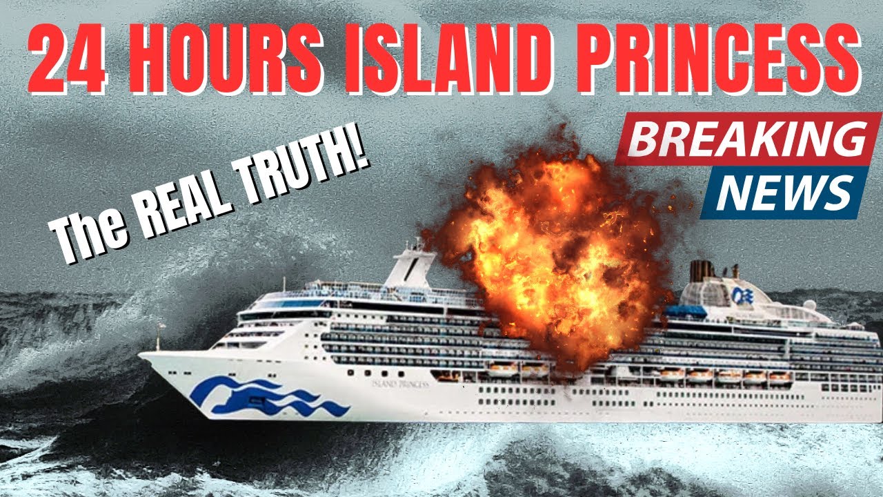Our First 24 Hours on Island Princess: Floods, Fire & a Midnight Helicopter Evacuation 🚨