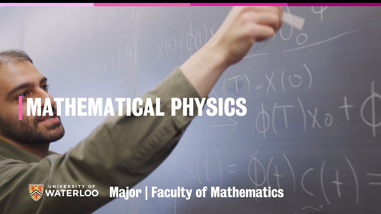 Mathematical Physics at the University of Waterloo