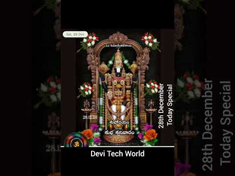 December 28th 2024 special day in India Video