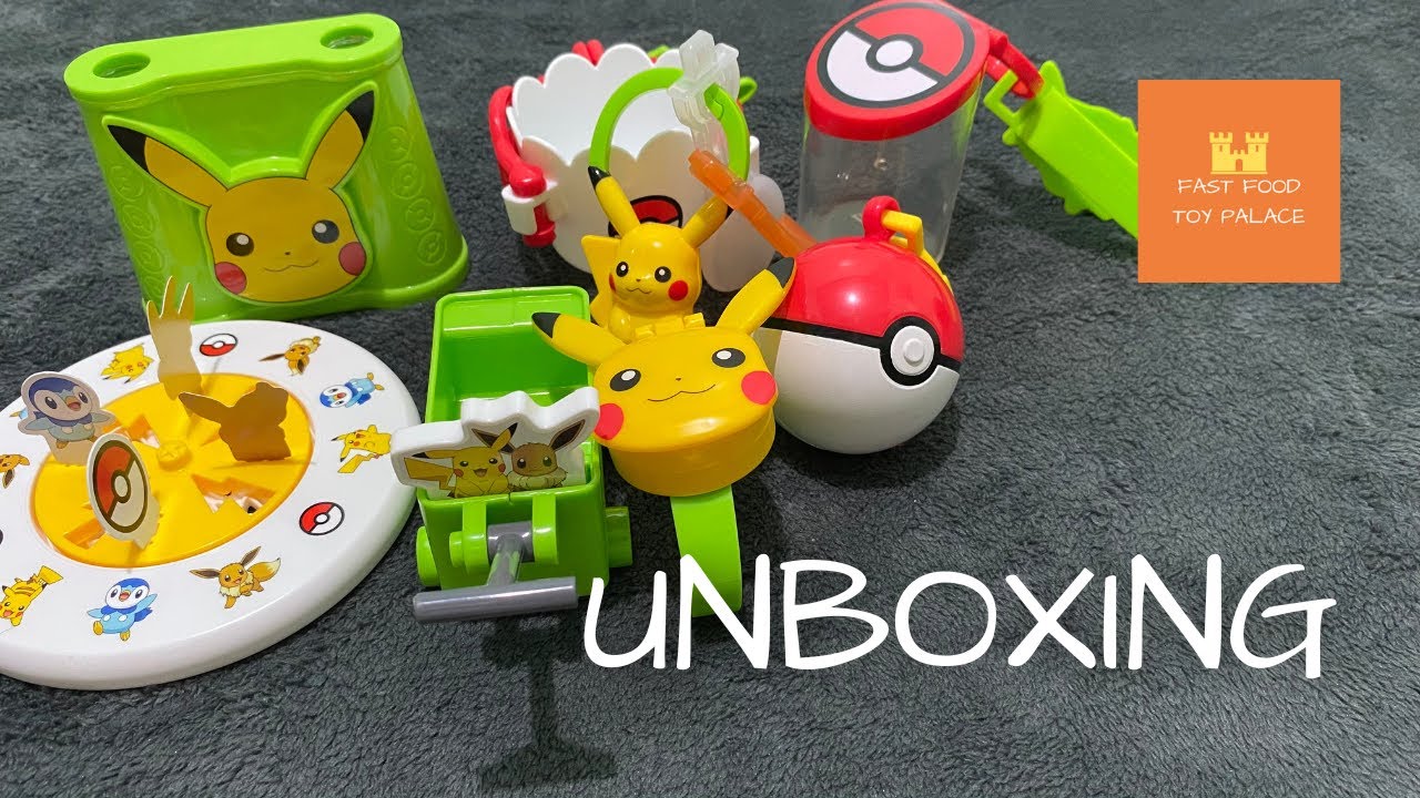 McDonalds Happy Meal Pokemon 2022 Unboxing