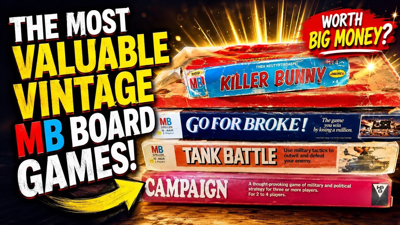 Milton Bradley MB Board Games  #boardgames
