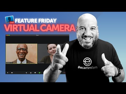 Virtual Camera in Ecamm Live for Zoom, Teams and More
