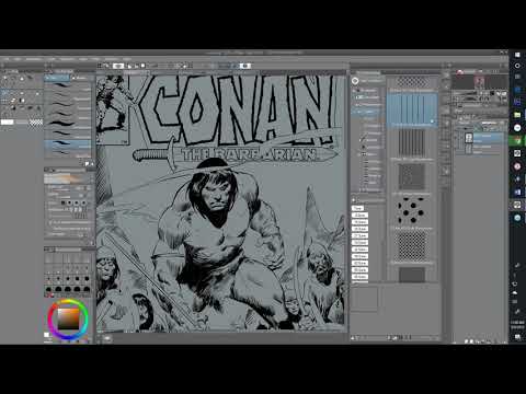 Inking in Clip Studio – 2D digital art and painting