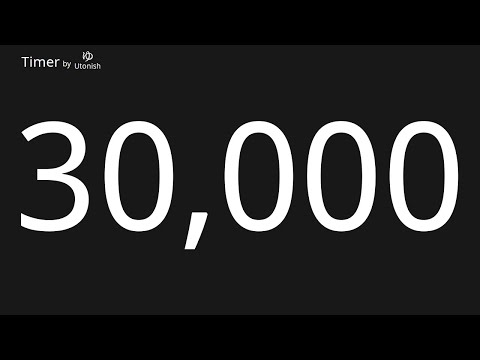 30000 Second Countdown Timer
