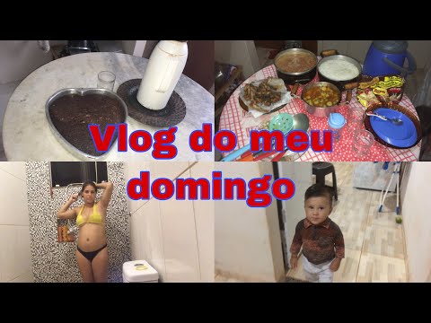 VLOG DO MEU DOMINGO CAFÉ DA TARDE JANTA SIMPLES .!!