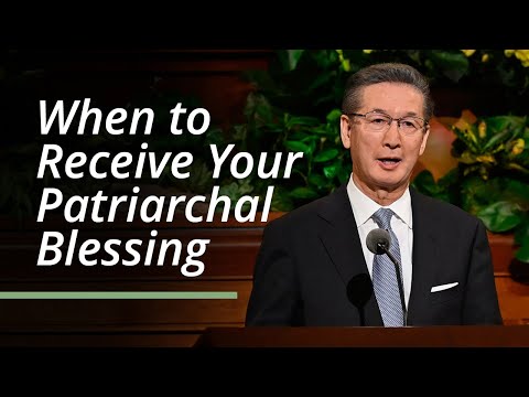 When to Receive Your Patriarchal Blessing | Kazuhiko Yamashita | April 2023 General Conference