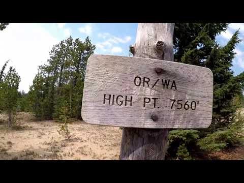 PCT #119 MILE 1870 OR highest point on PCT - Nejvyšší bod PCT v Oregonu