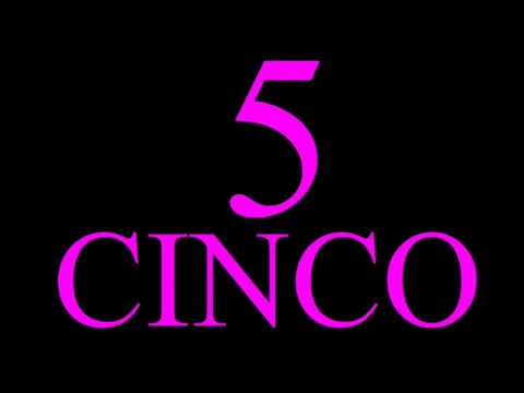 Pronunciation Of The Numbers 1 to 10 in Spanish - Spanish courses online free