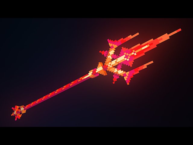 Crimson Trident 3D CEM Minecraft Texture Pack