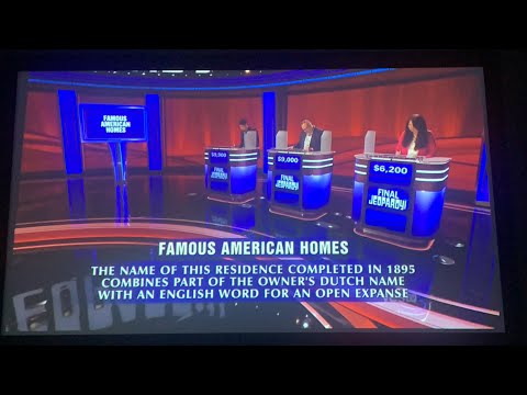 Final Jeopardy - Dan Hopkins Day 2 (6/18/25)