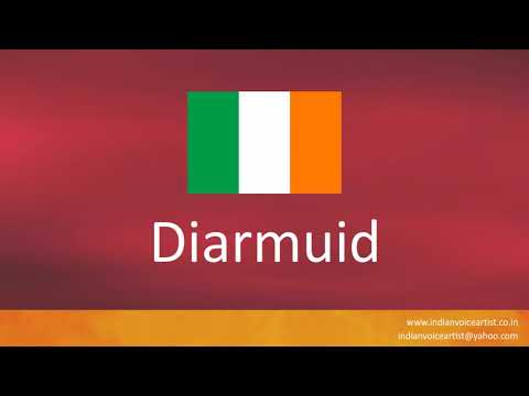How to pronounce "Diarmuid". (Irish Name)