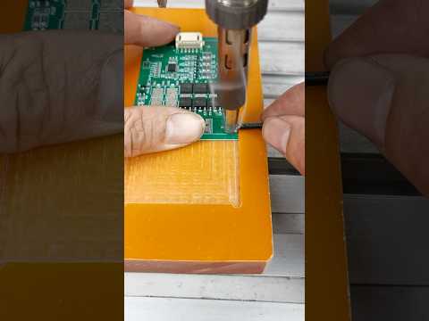 Lithium battery protection board welding!!