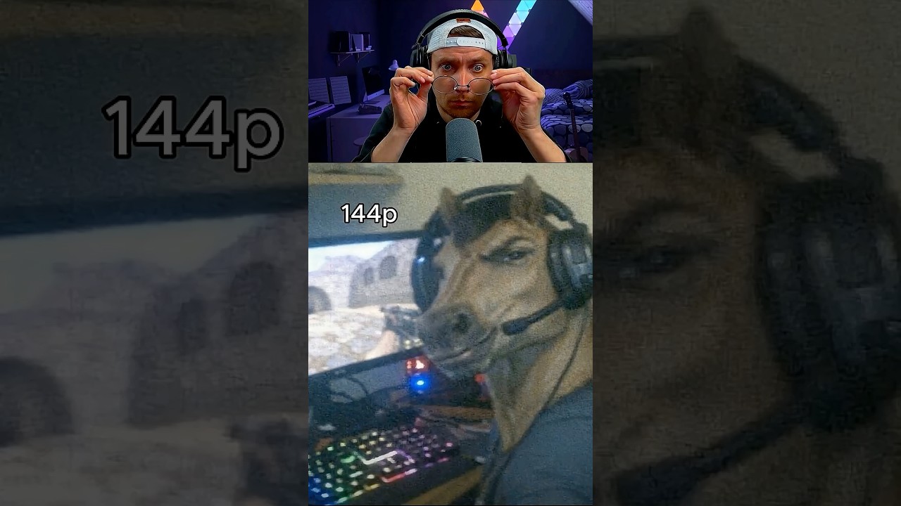 memes 144p vs 4k 😳 #shorts #short #memes #meme