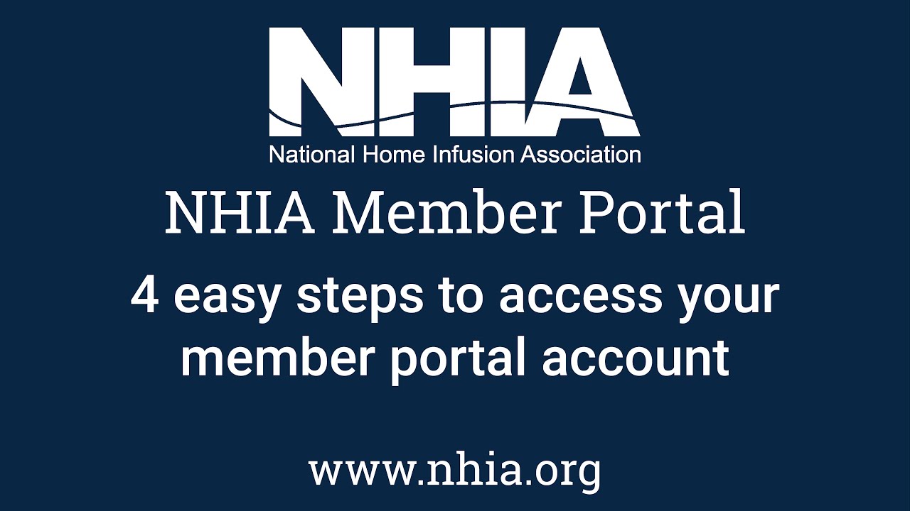 4 Easy Steps to Access NHIA's Member Portal