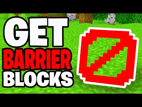 How To Get Barrier Blocks In Minecraft Bedrock! - (Android, IOS, Switch, Windows 11, Xbox, PS5)