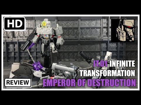 Infinite Transformation IT-01 EMPEROR OF DESTRUCTION KO Transformers MP36 Megatron