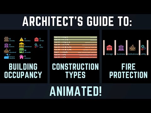 Architect's Guide To Building Occupancy, Construction Types, And Fire Protection - IBC Part 1