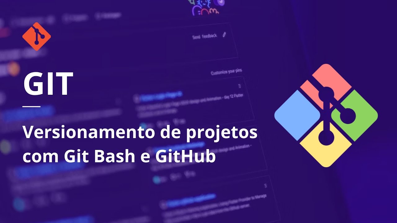 GIT: Versionamento de projetos com Git Bash e GitHub