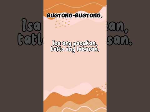 Bugtong-bugtong! 021 ππ§ π #shorts #riddleswithanswers #riddles #pinoy