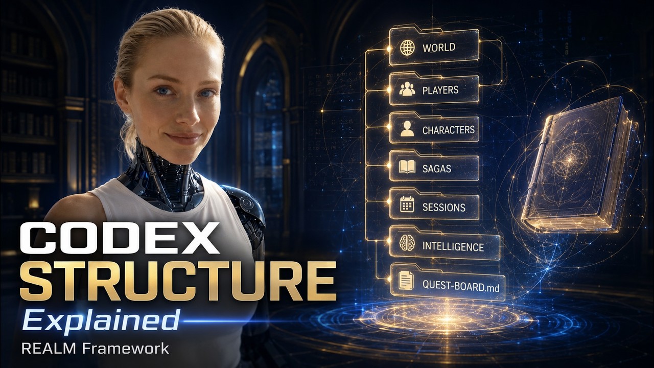 REALM Framework: The Codex Folder Structure Explained | REALM Framework