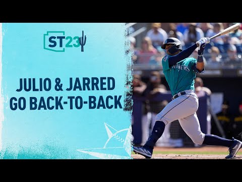 Julio Rodríguez and Jarred Kelenic Hit Back-to-Back Homers in Mesa