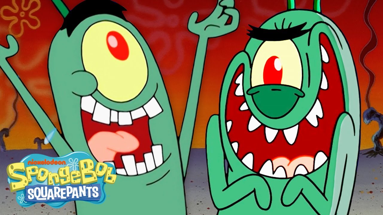 Plankton Being Pure EVIL For 10 Minutes Straight 😈 | SpongeBob
