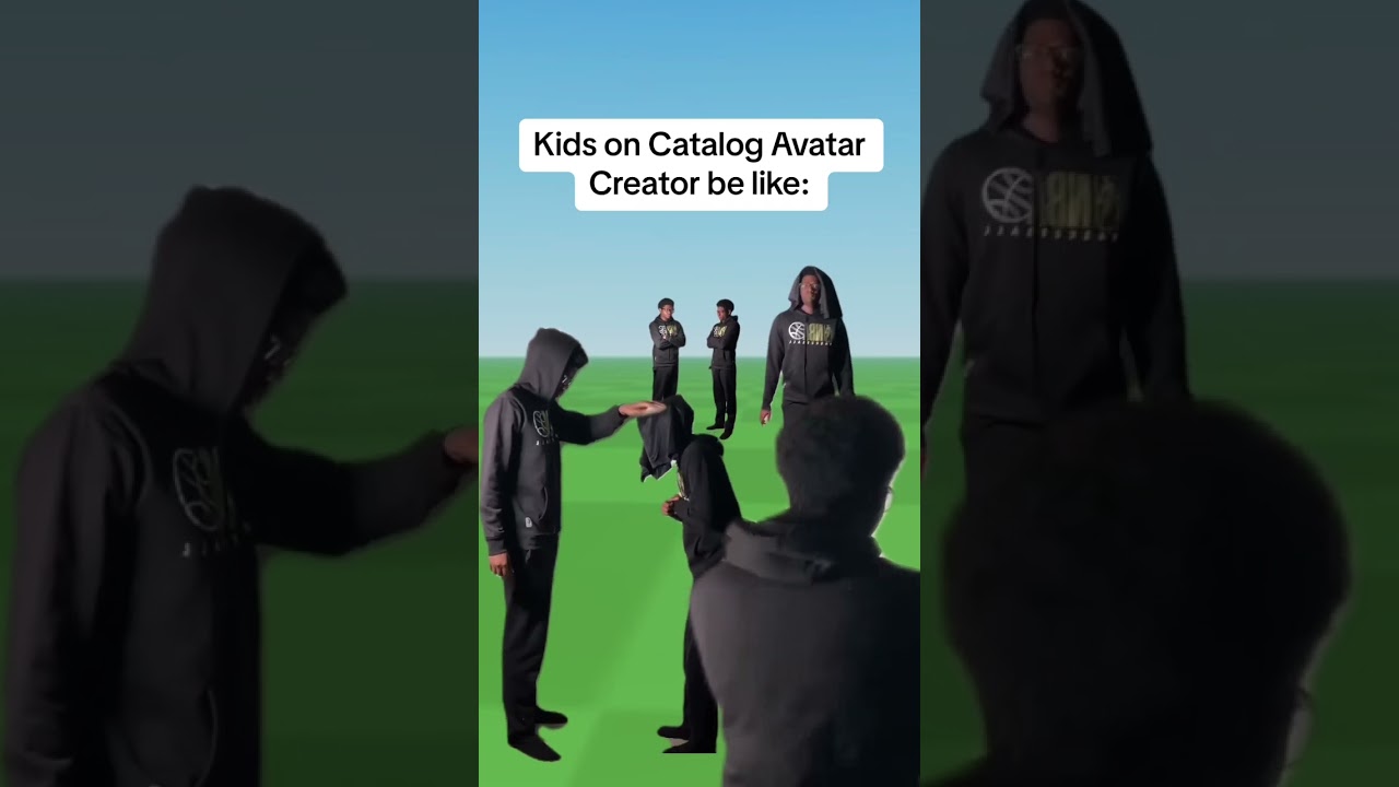 Kids on Catalog Avatar Creator be Like: