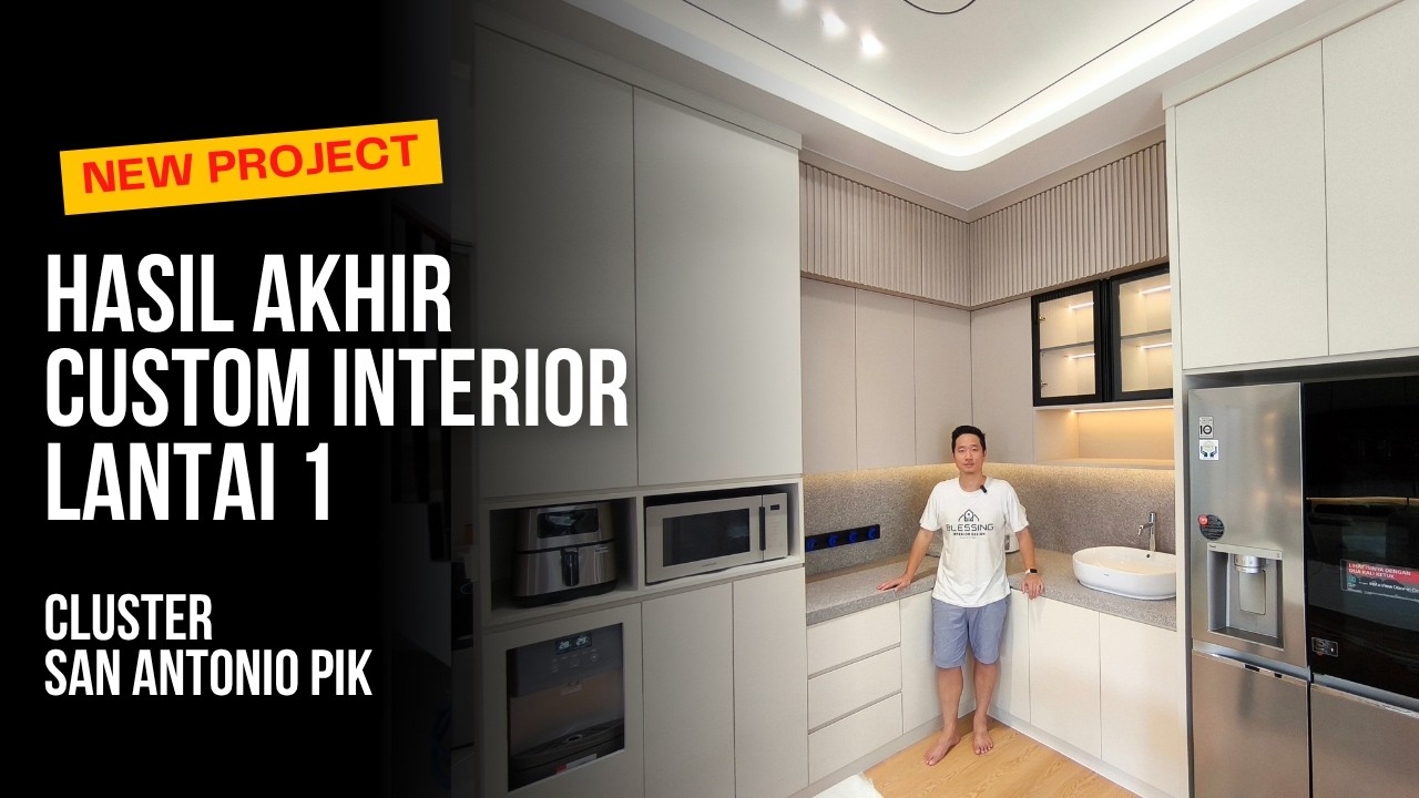 RENOVASI SIPIL DAN CUSTOM INTERIOR AREA KITCHEN,LIVING ROOM DAN KAMAR.