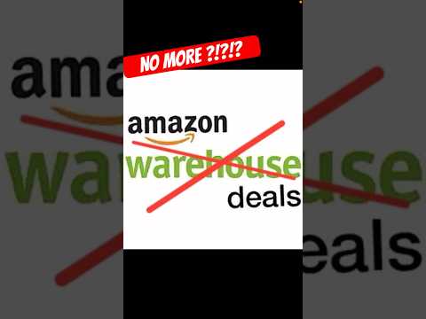 No More Amazon Warehouse Deals!? #AmazonWarehouse #AmazonResale