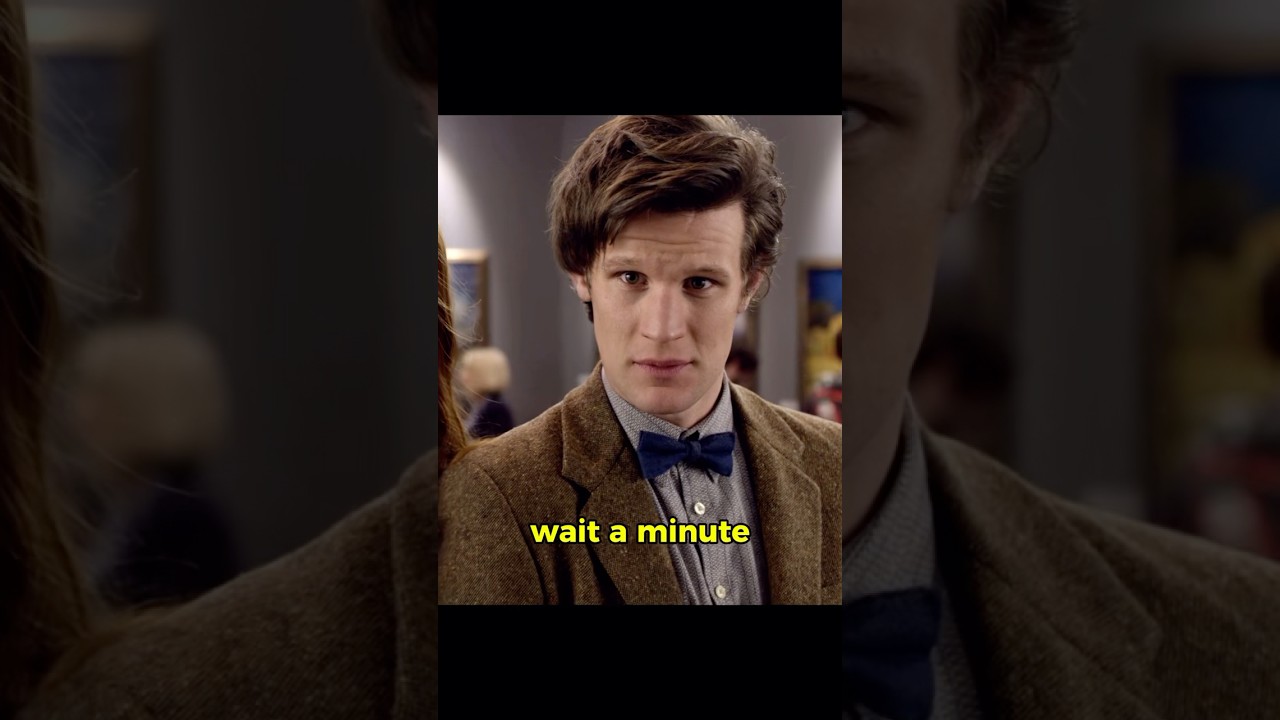 The Doctor finds evil in Van Gophs painting #doctorwho #mattsmith #shorts