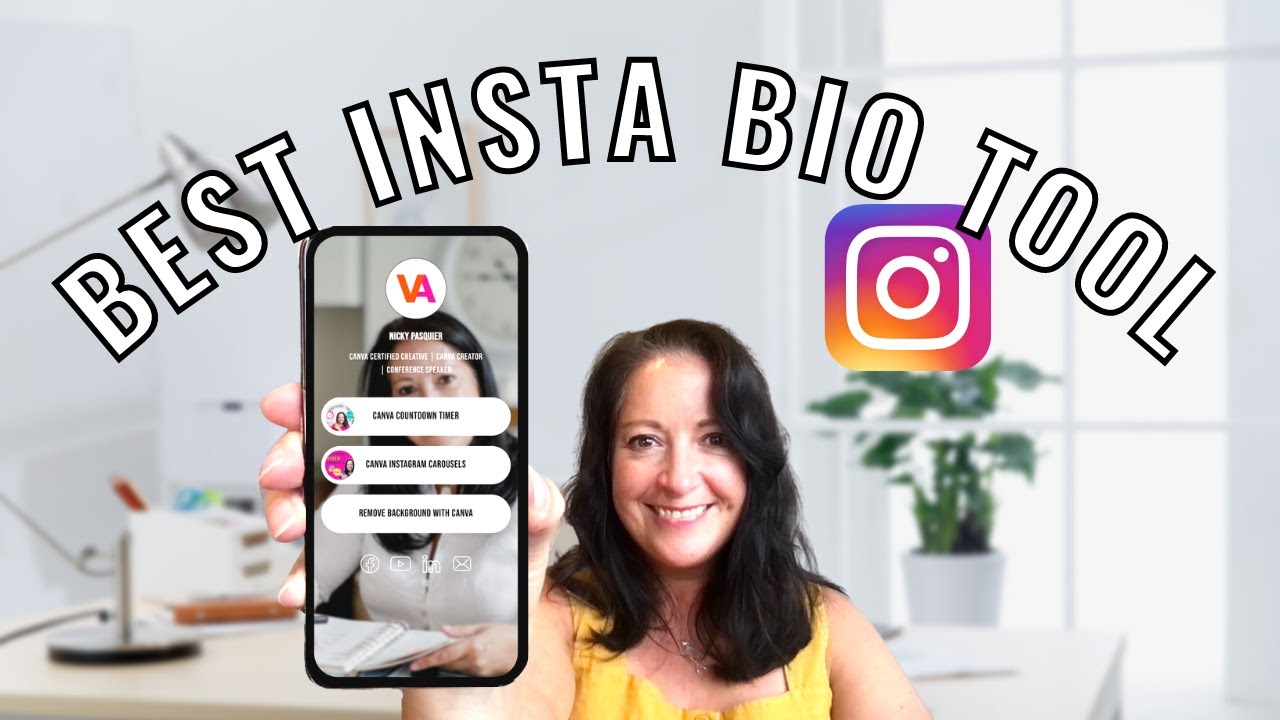 Linktree Instagram Tutorial | Create a Custom Linktree Background in Canva