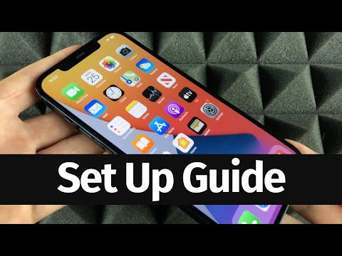 Set Up Guide for iPhone 12 Pro Max 128gb - First Time Turning On - Beginners Guide