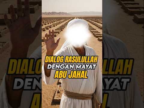 Dialog Nabi Muhammad dengan Mayat Abu Jahal #shorts