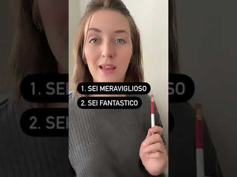 5 Ways To Say “You Are Amazing” In Italian #shorts
