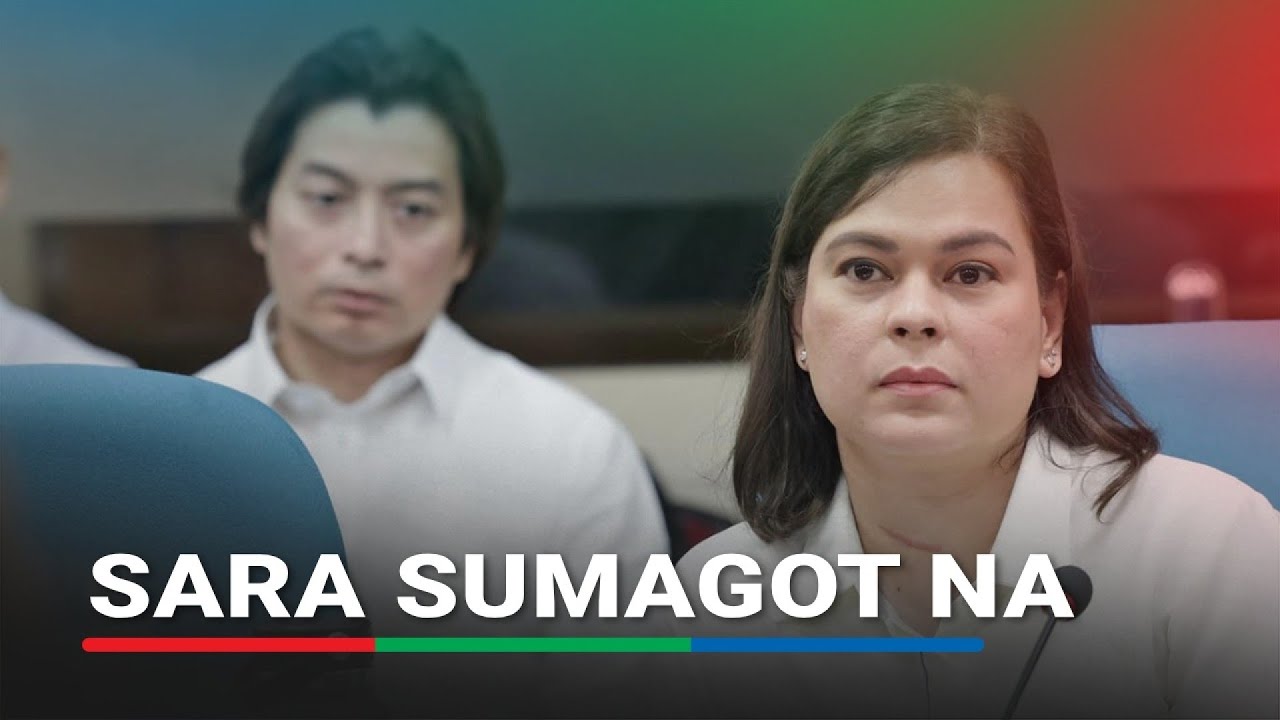 Sara Duterte files response to impeachment complaints | ABS-CBN News