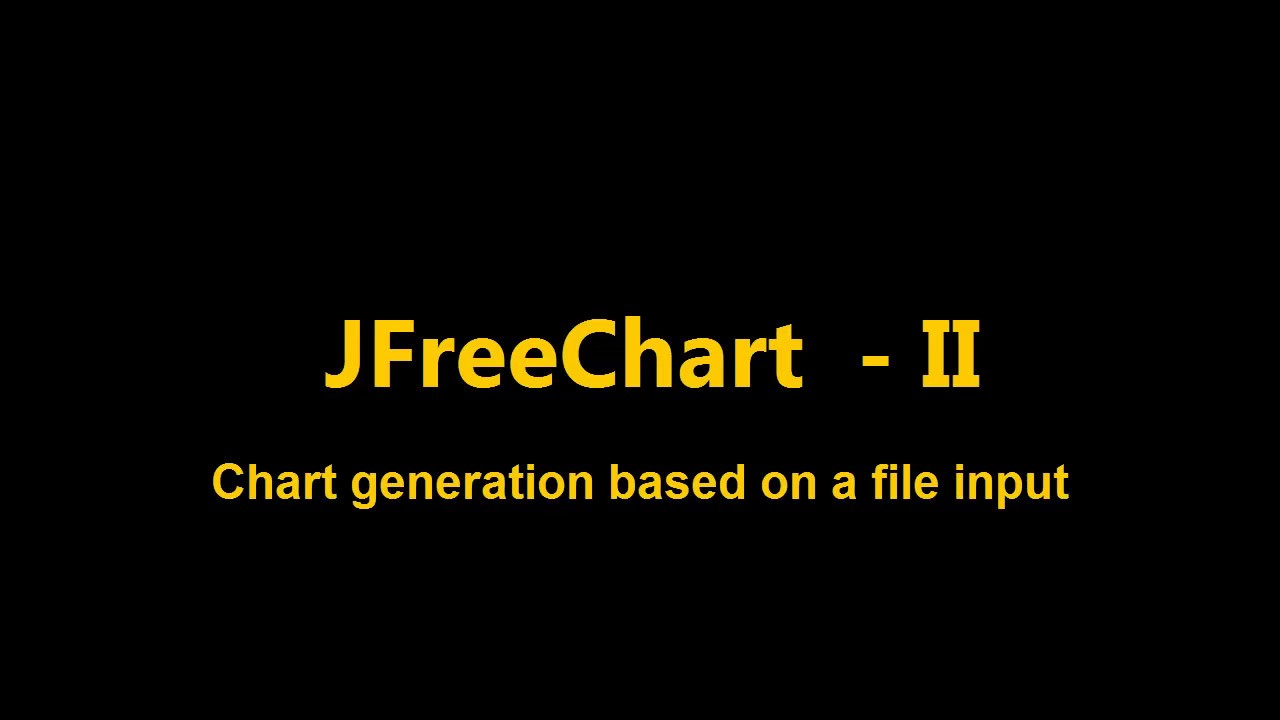 JFreeChart file based input