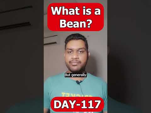 What is a Bean in Spring Framework? #java #interview #interviewtips #springboot