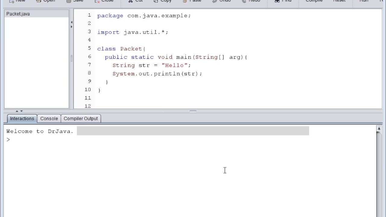 Java package statement compiler error [no sound]