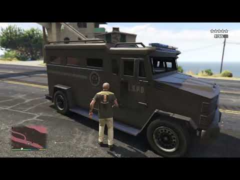 GTA V: Rednecks 5 Star Tattoo Shop At Paleto Bay Rampage + Escape