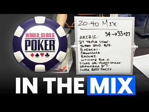 Mixed Poker Games Are Getting Popular - I Play My First $20/$40 Cash Game Back at WSOP Las Vegas