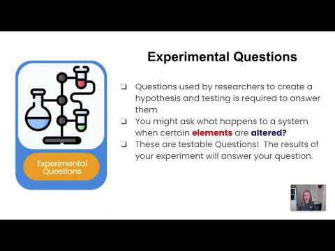 Scientific Questions