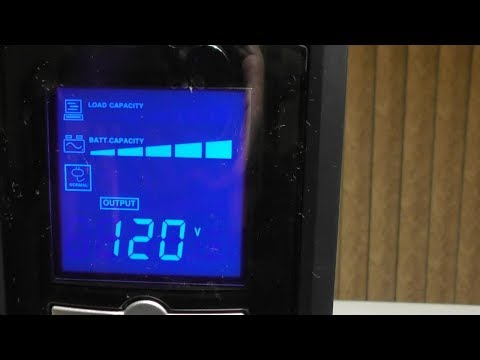 CyberPower UPS How To Replace Battery in Every CyberPower Model FRONT DOOR Part 2 of 2