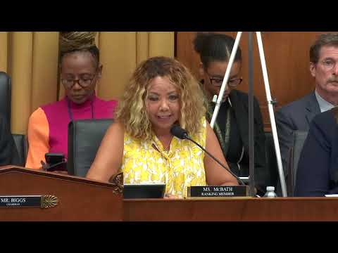 Ranking Member Lucy McBath delivers opening remarks