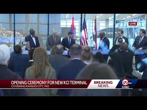 2023 new KCI terminal ribbon cutting ceremony