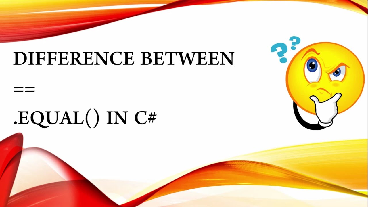 Understand the difference between == and .Equals() in C# with live examples