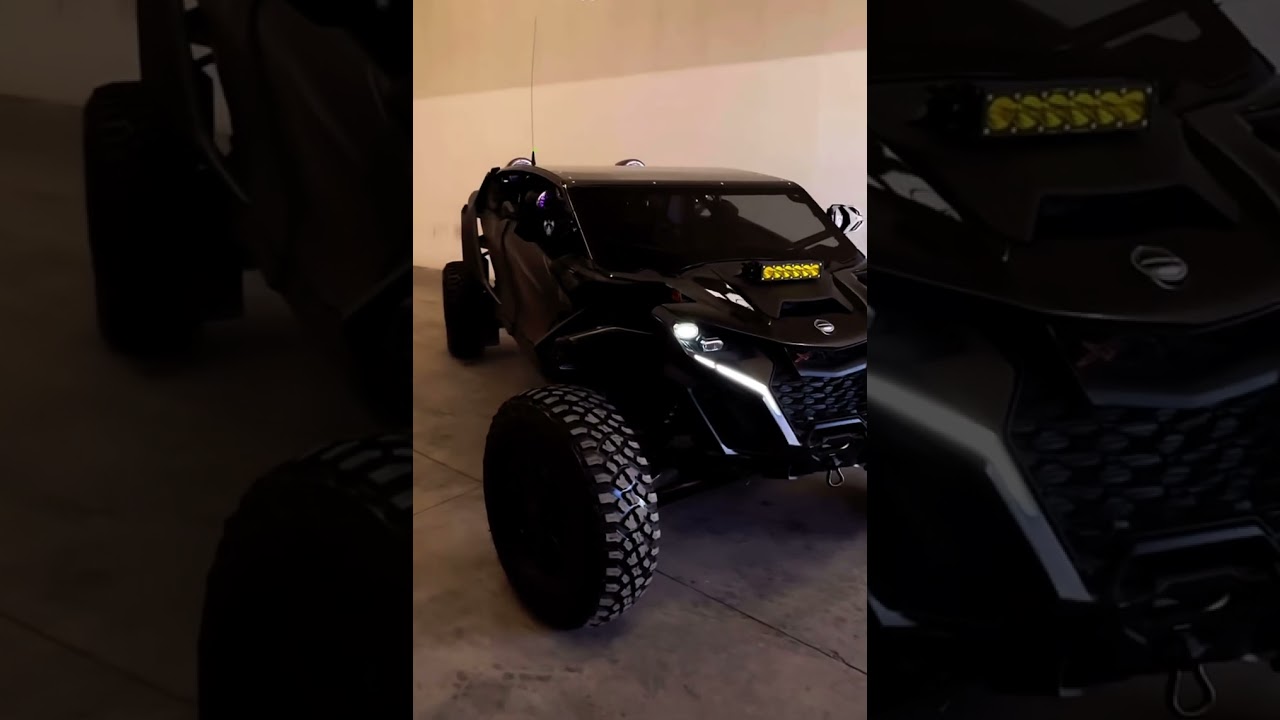 The new can am maverick R 4 door 2025 full build #canam2025