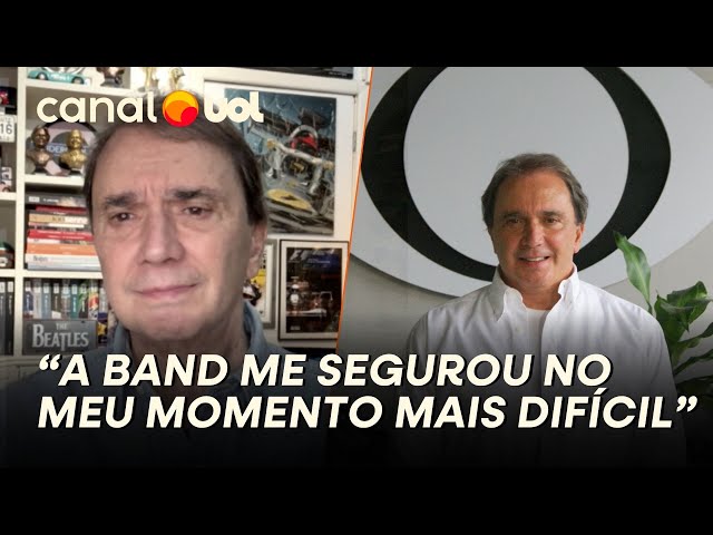Reginaldo Leme fala sobre problema de saúde e confiança da Band