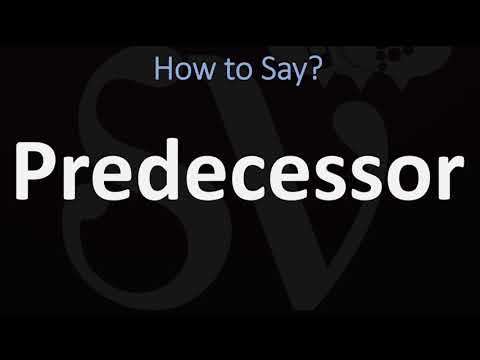 How to Pronounce Predecessor? (CORRECTLY)