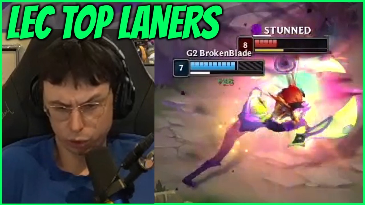 Caedrel On Where BrokenBlade Ranks Among LEC Top Laners