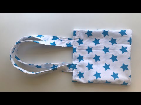 Super Easy Kids Bag Sewing Tutorial | Fabric Shoulder Bag For Kids Step By Step